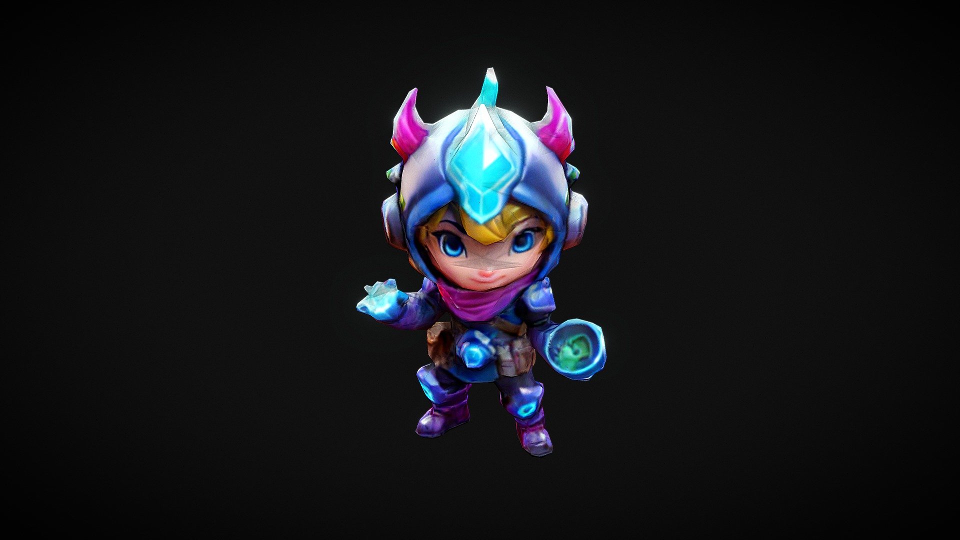 Bright Hero: The Warrior Princess. - Download Free 3D model by klrxyz ...