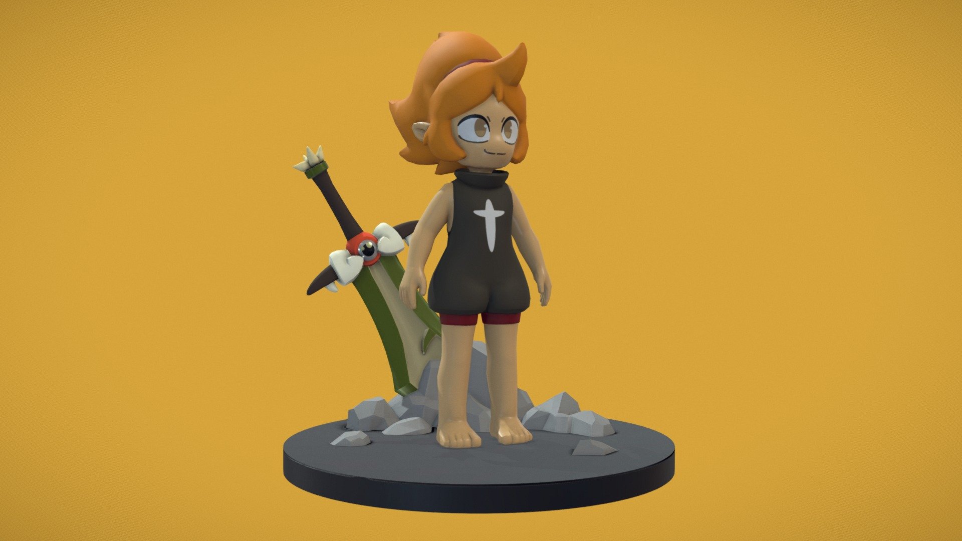 Elely | 3D Art - 3D model by Ricardo Soares (@ricoSS) [430aef0] - Sketchfab