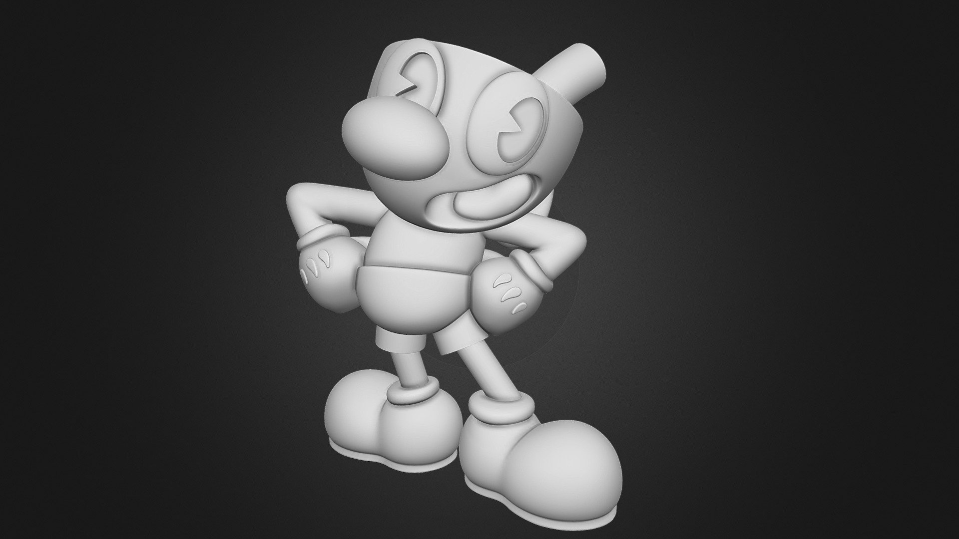 Mugman - Buy Royalty Free 3D model by yogi_sandhi [430b5e2] - Sketchfab ...
