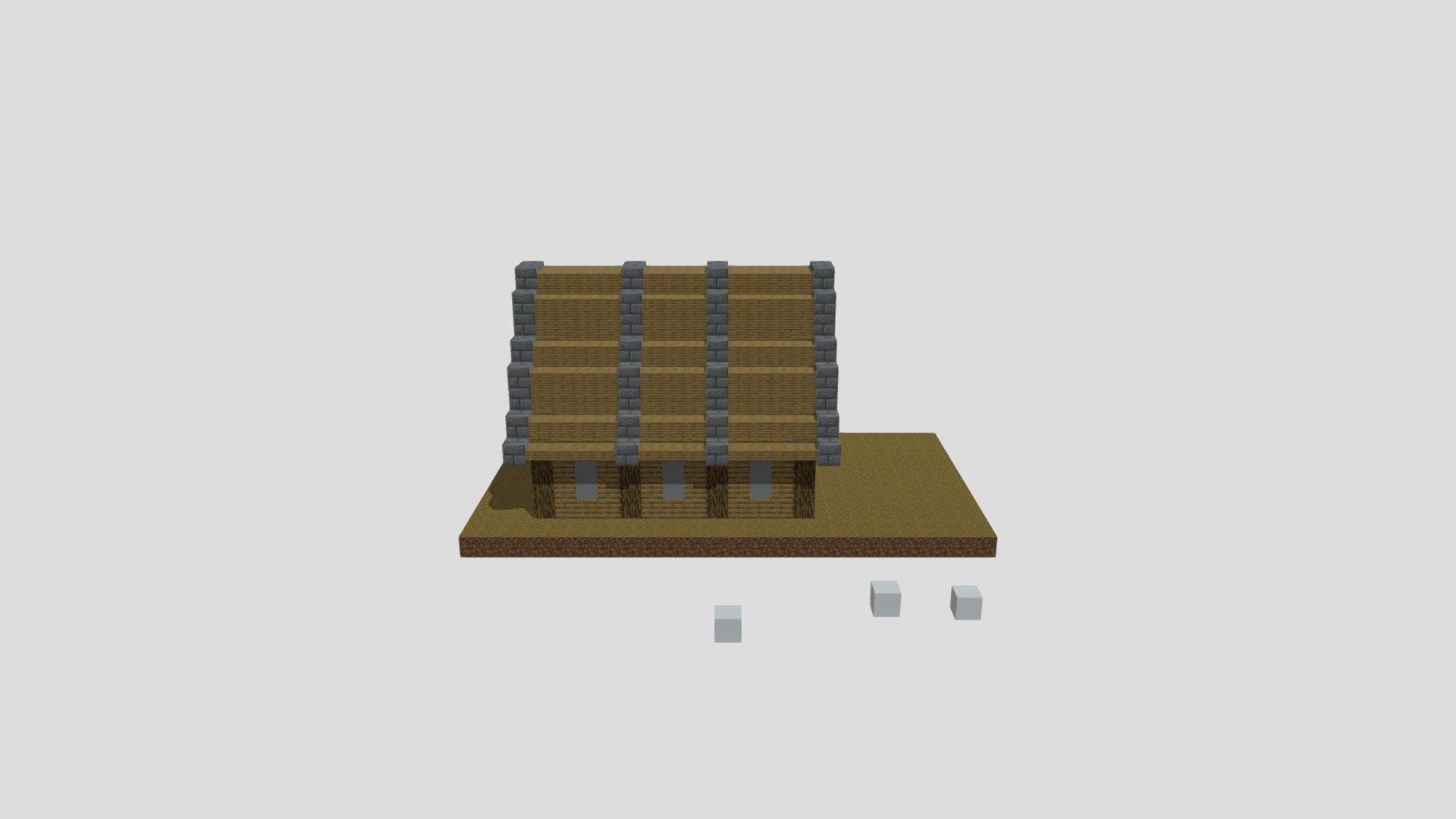 5 Minecraftblocks - 3D model by Liemannen [430bcf6] - Sketchfab