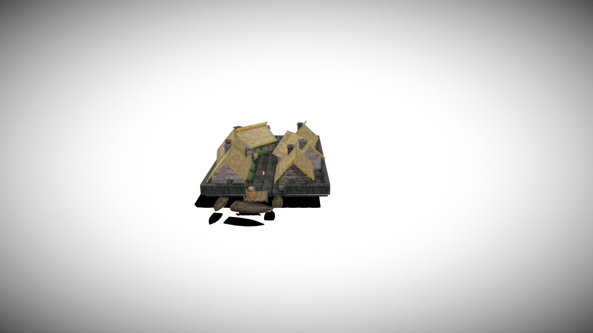 Little Hamlet - Download Free 3D model by Mae (@BitterPearl) [430c7f5 ...