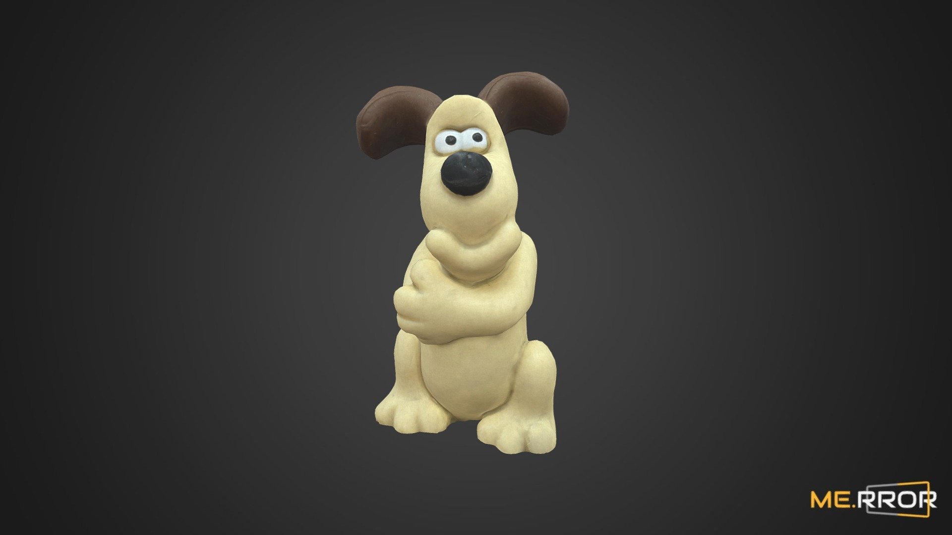 [Game-Ready] Cartoon Chracter Gromit Figure - Buy Royalty Free 3D model ...
