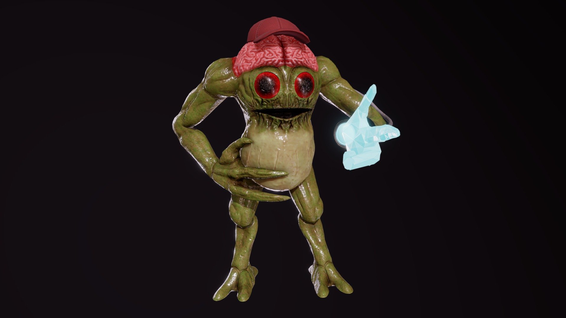 Alien Trucker - 3D model by Al (@lightningocelot) [430f151] - Sketchfab