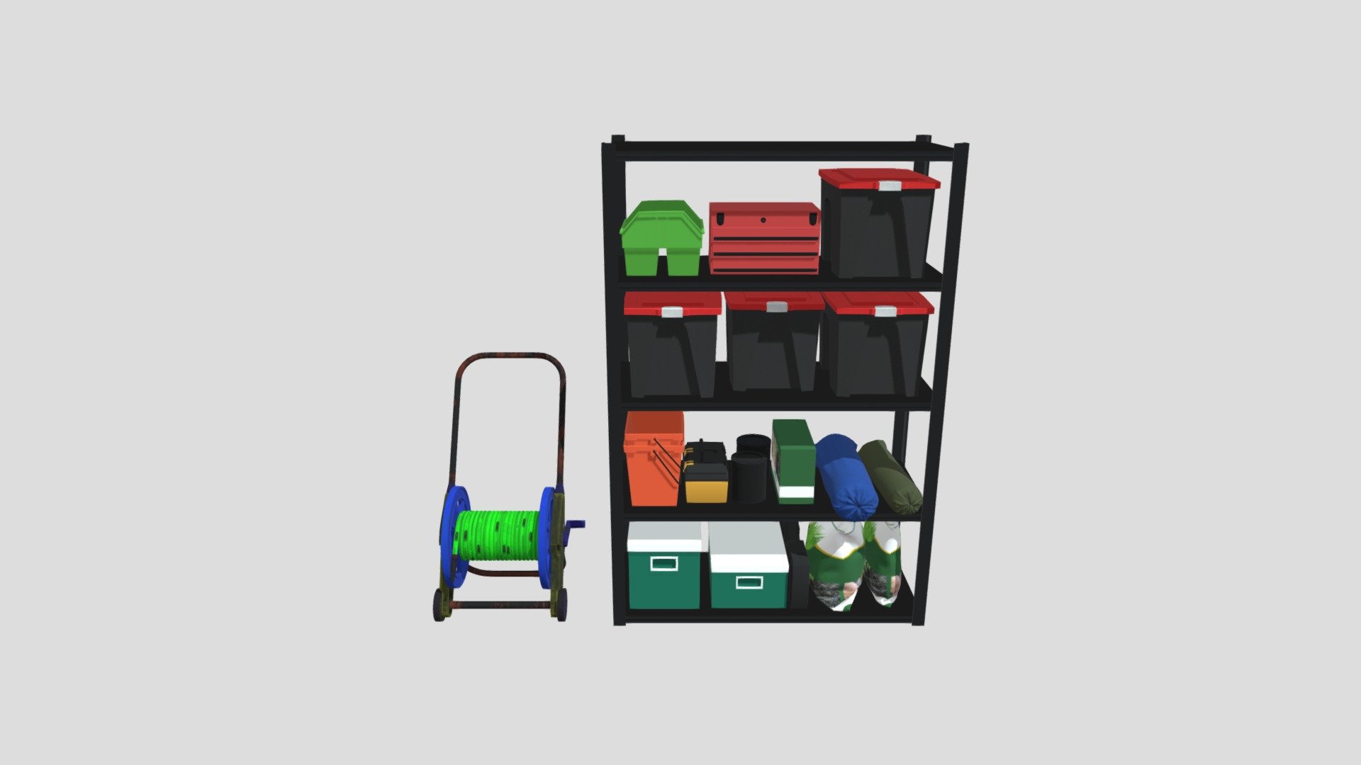 garage equipment 23 AM222 Archmodel - Buy Royalty Free 3D model by ...