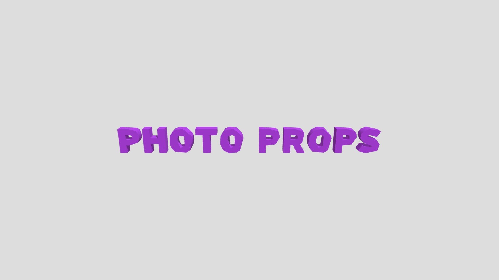 Photo Props Sign - Download Free 3D model by taaaylor4really (@taaaylor ...