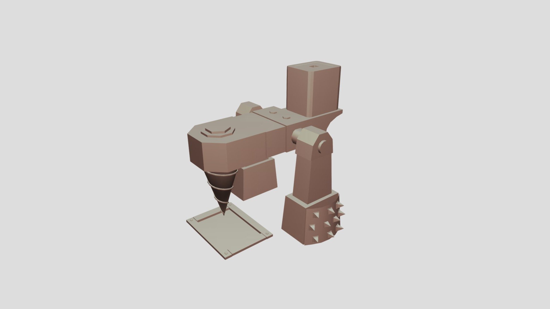 Dark Elixir drill - 3D model by Phạm Xuân Đáng (@PhamXuanDang05032001 ...
