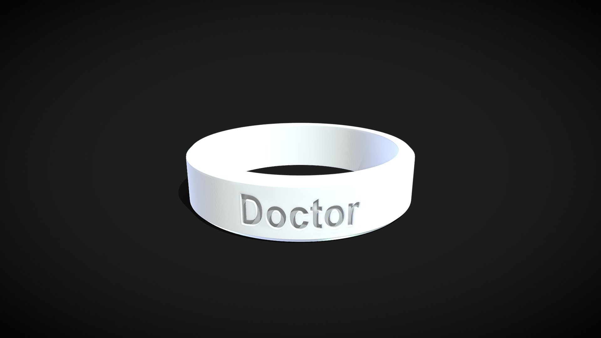 Doctor Ring White - Buy Royalty Free 3D model by Sandeep Choudhary ...