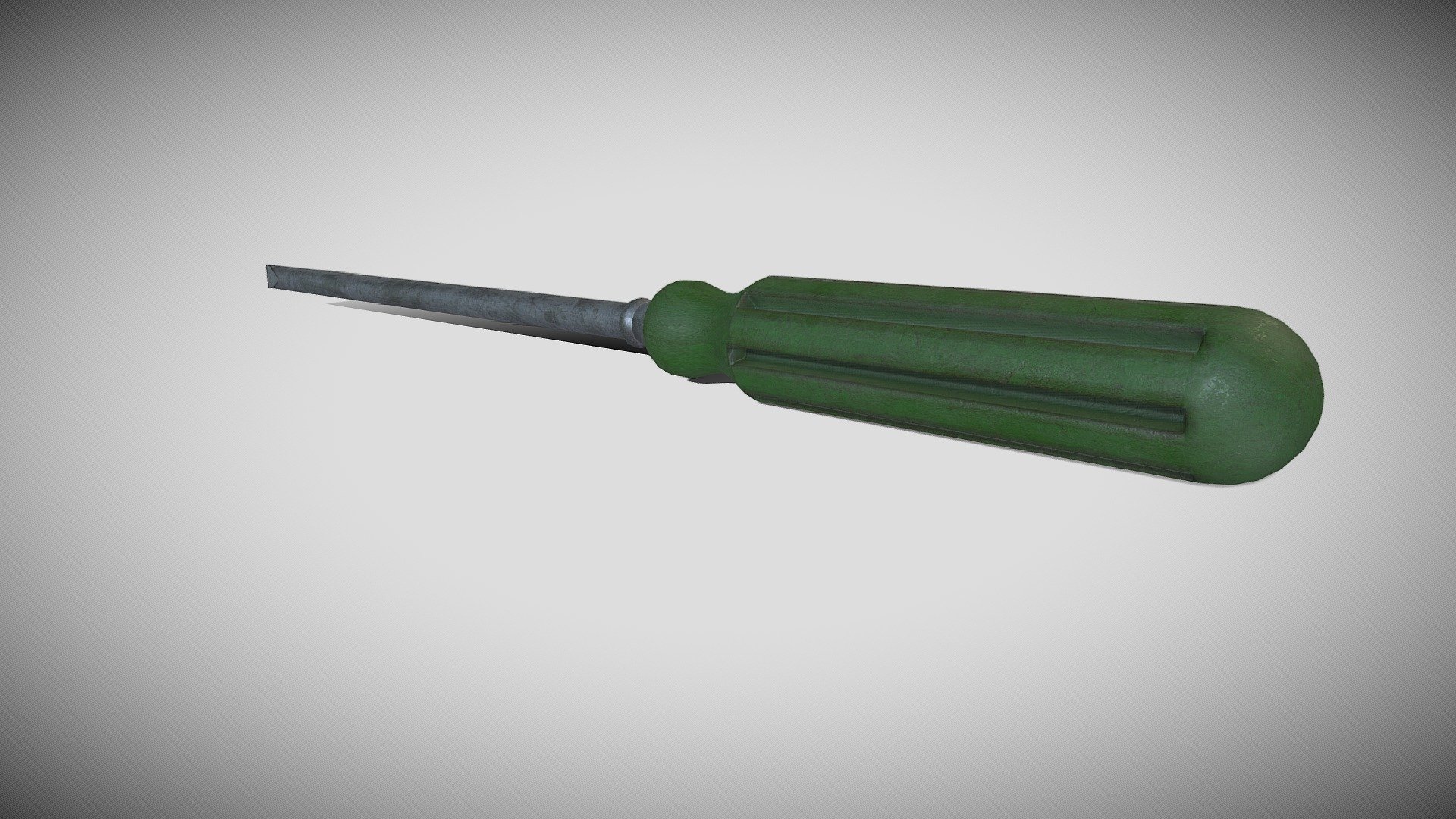 used screwdriver - 3D model by Ankit Rawat (@be4) [4315f63] - Sketchfab