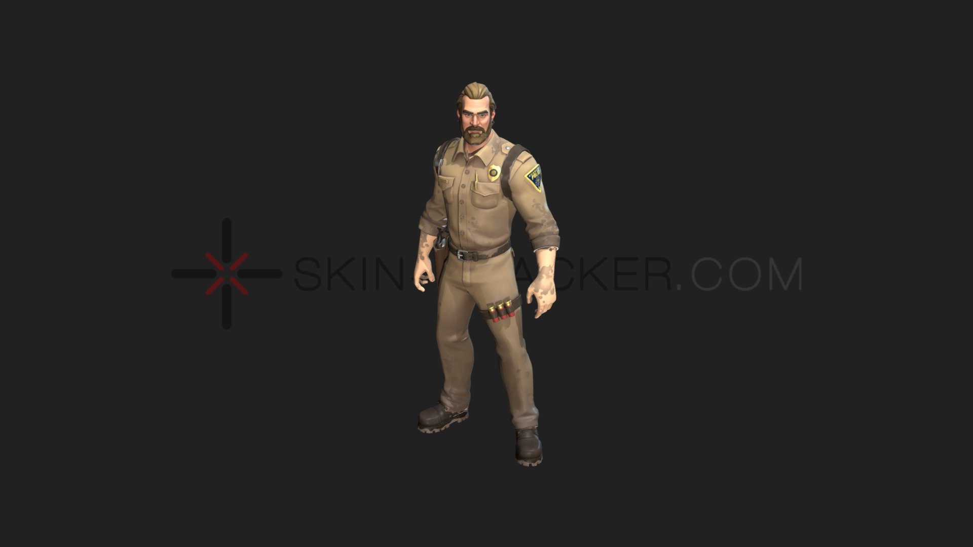 Fortnite - Chief Hopper (No Hat) - 3D model by Skin-Tracker (@stairwave ...