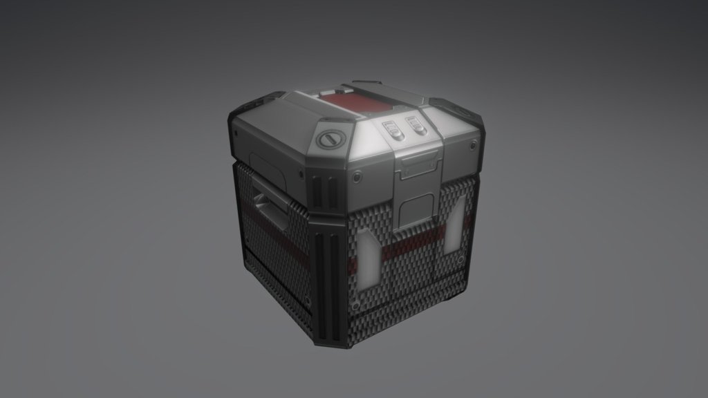Sci-fi Crate Demo - 3D model by KaguKin [4318cfd] - Sketchfab