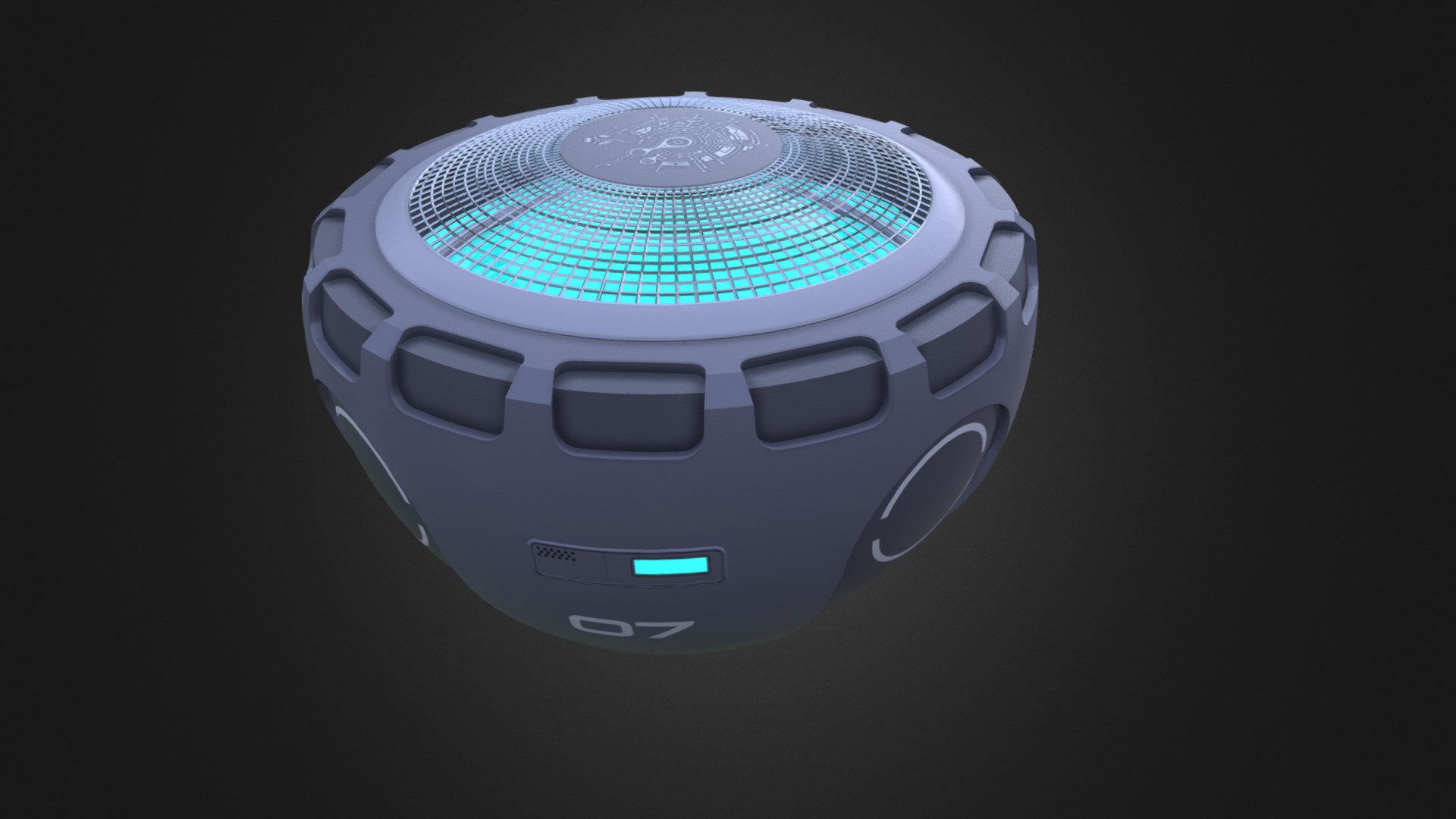 Emissive Sphere - Scifi Concept Art - Buy Royalty Free 3D model by Jon ...