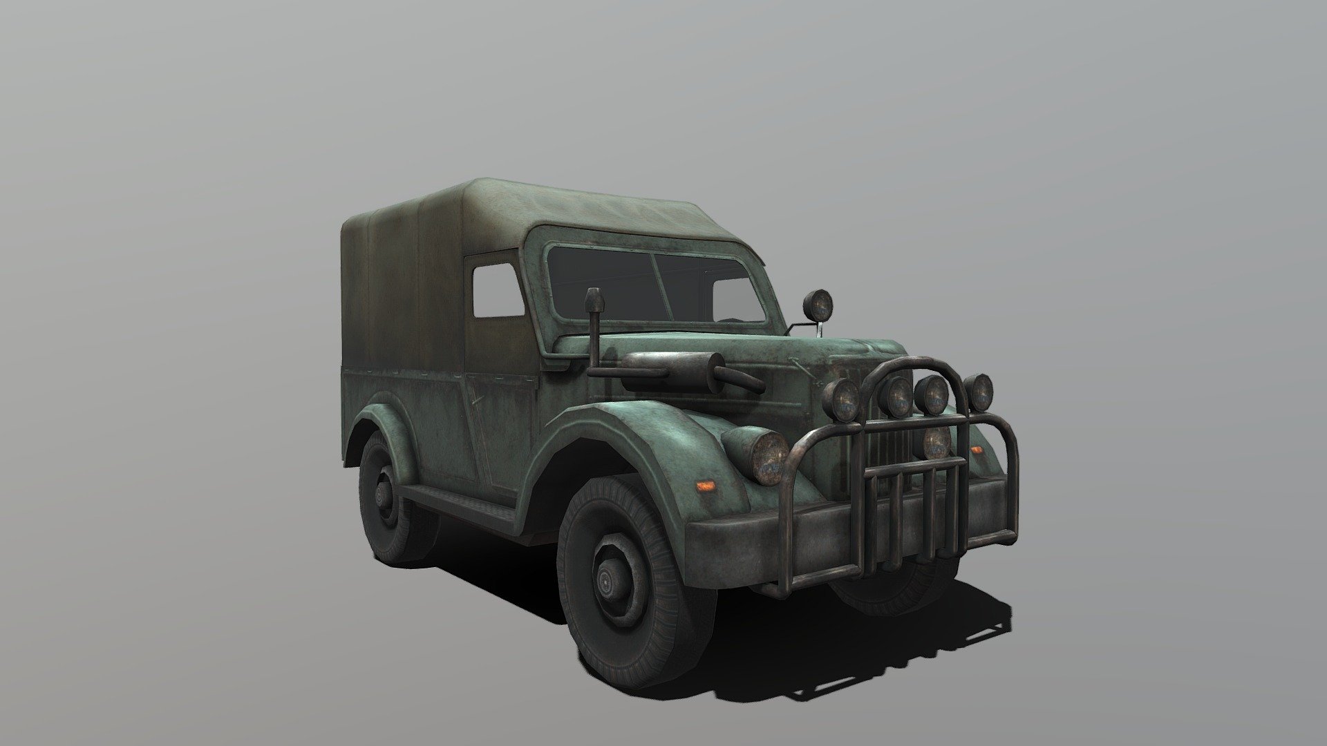 GAZ-69 - Download Free 3D model by mamont nikita (@mamontnikita62 ...