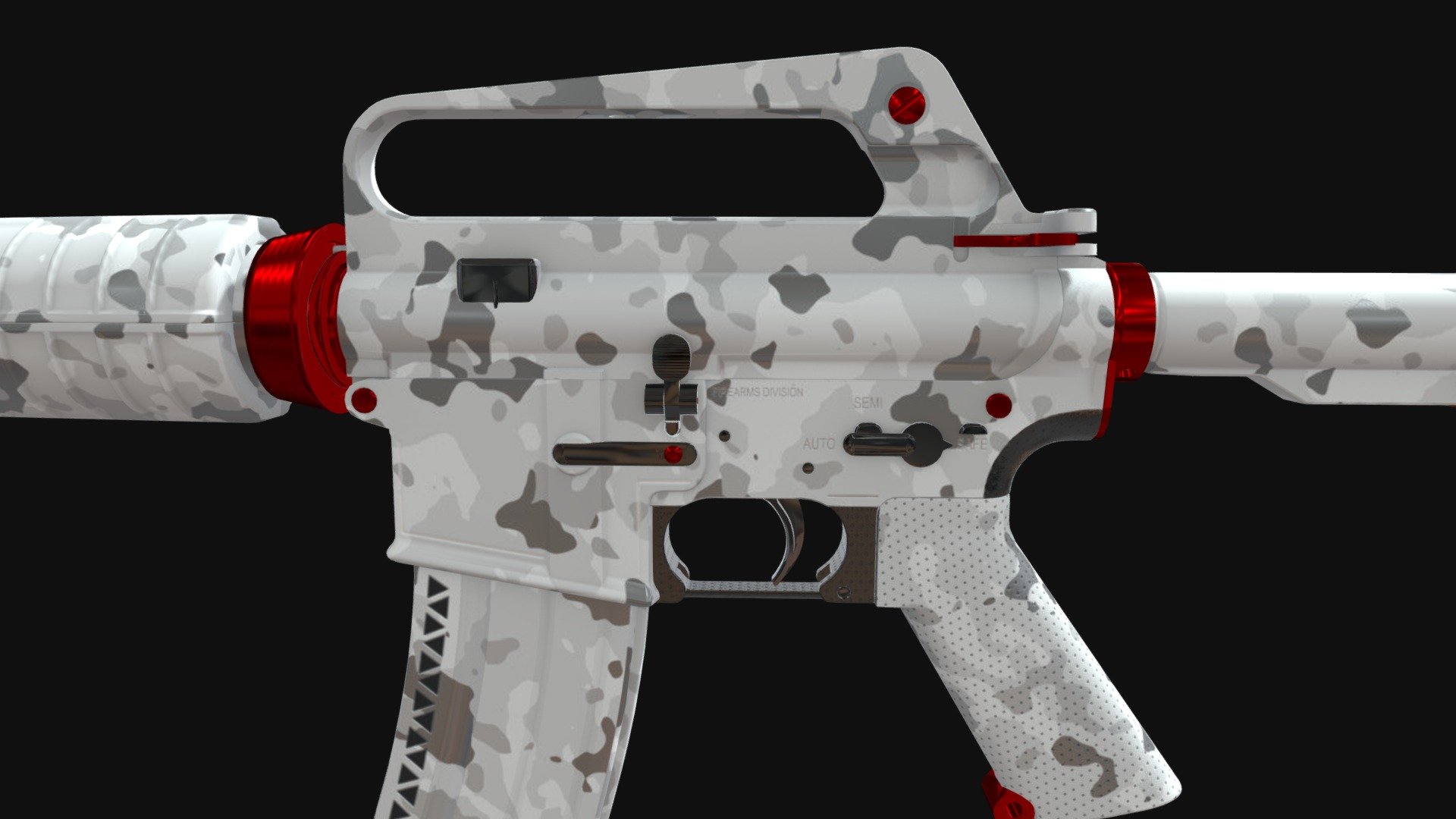 M4A1S | FERAL - 3D model by LaConoF [431befd] - Sketchfab