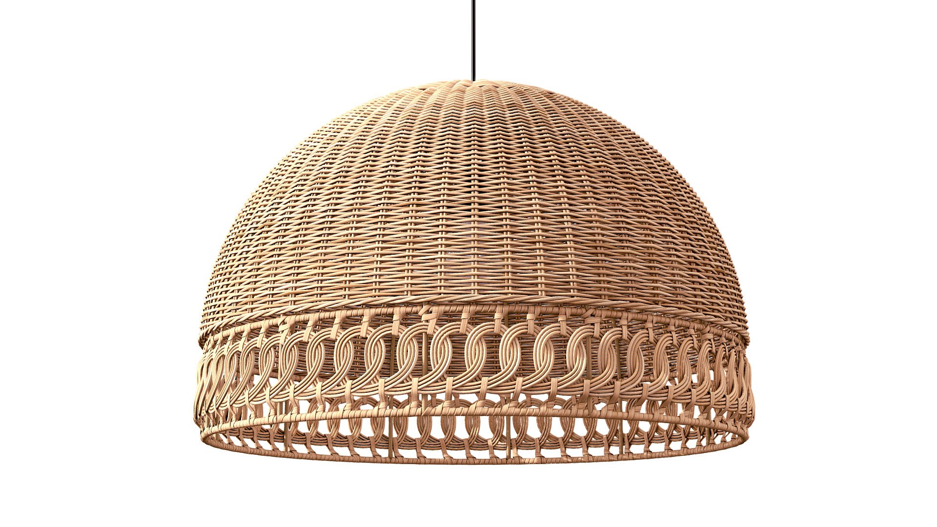 Rattan lamp - 3D model by Arvify [431d0f3] - Sketchfab
