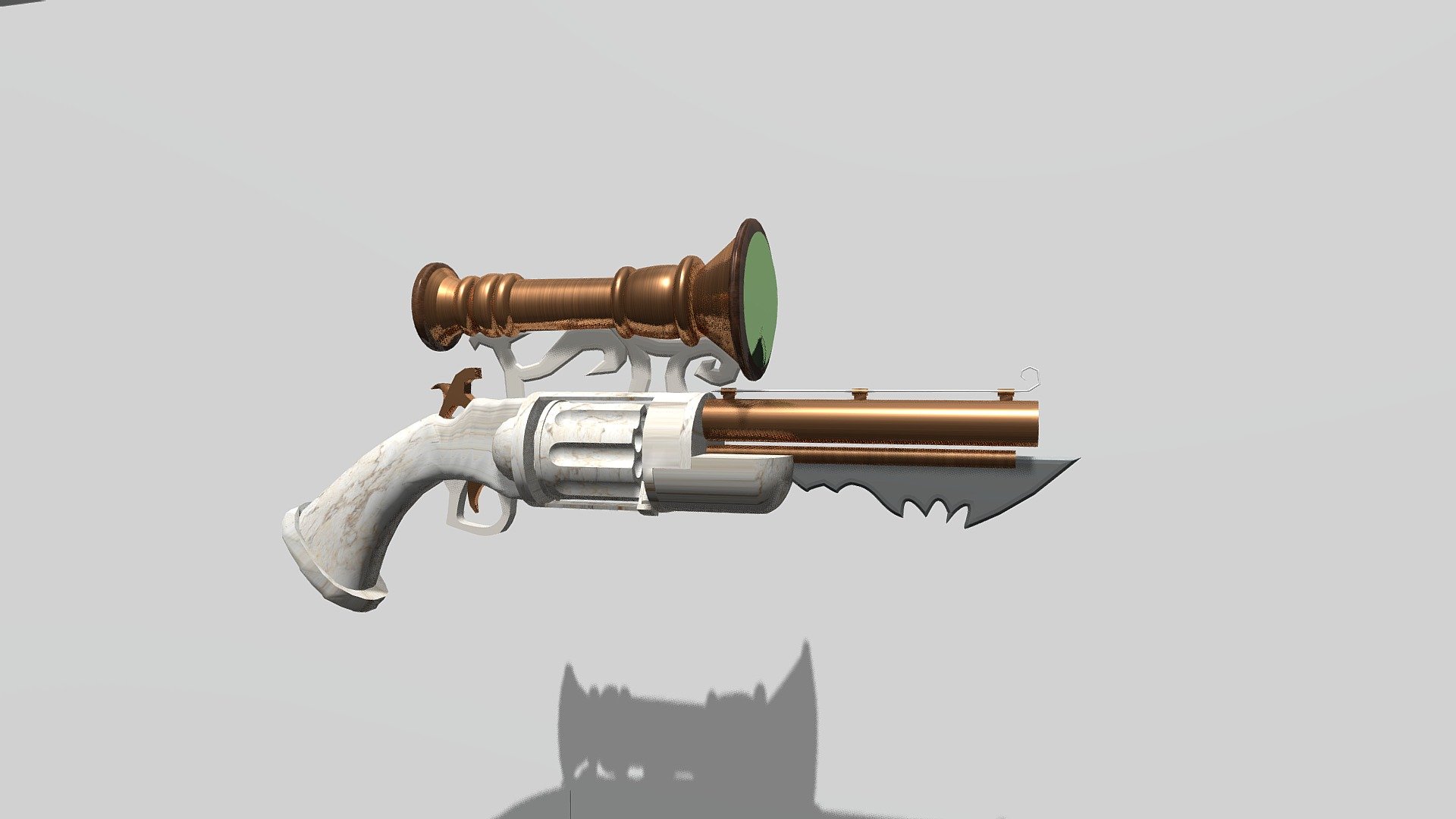 ROYAL GUN - 3D model by mmdrv00 [431d9bc] - Sketchfab