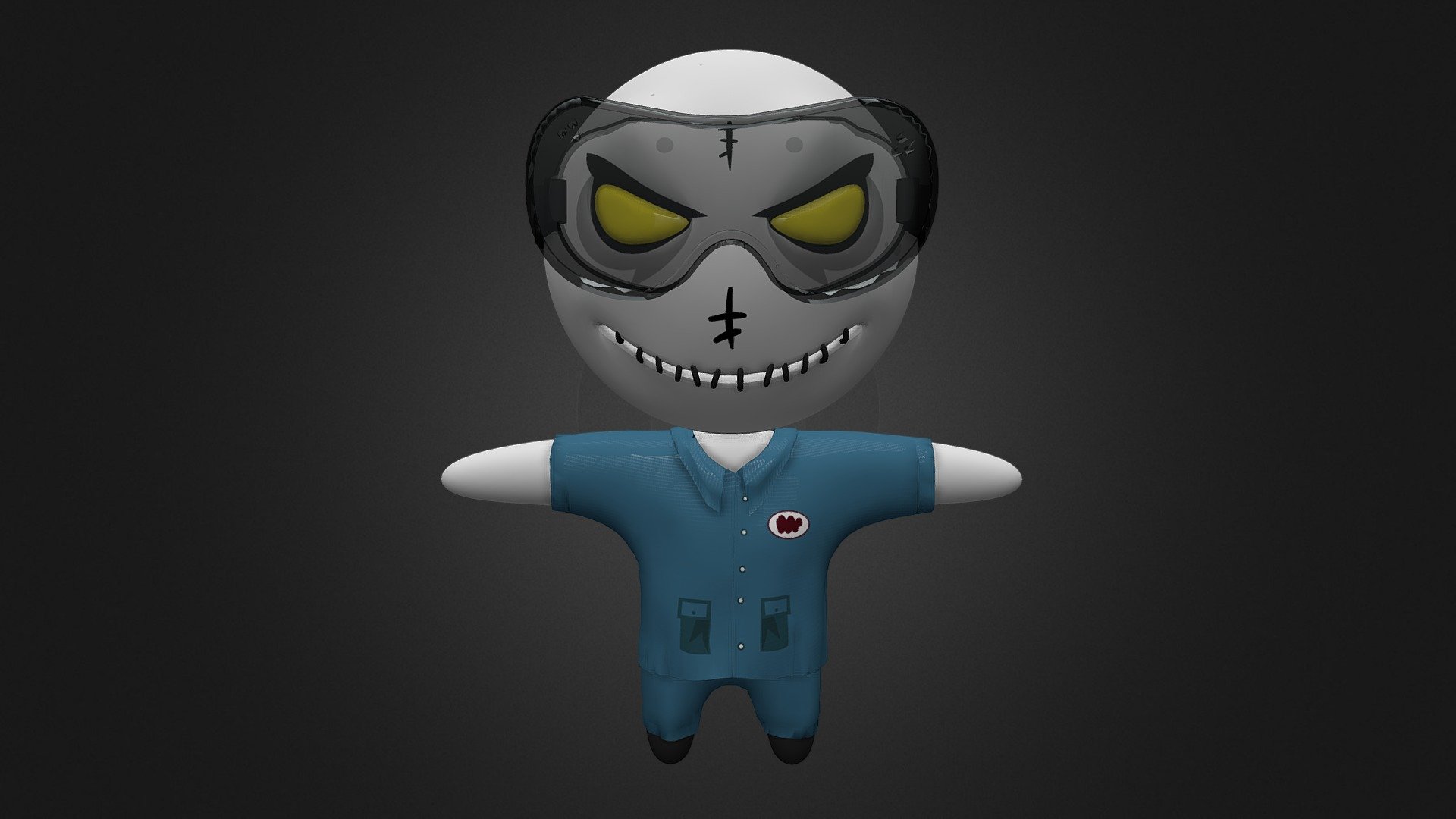 Mike Mechanic Voodoo doll - Buy Royalty Free 3D model by The Radican ...
