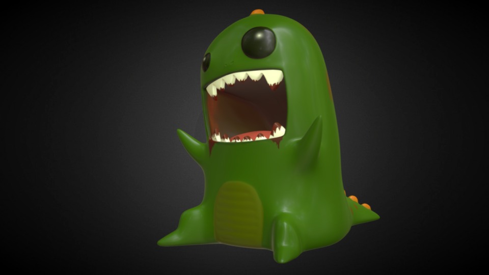 RAWR! - 3D model by tekergo [4321355] - Sketchfab