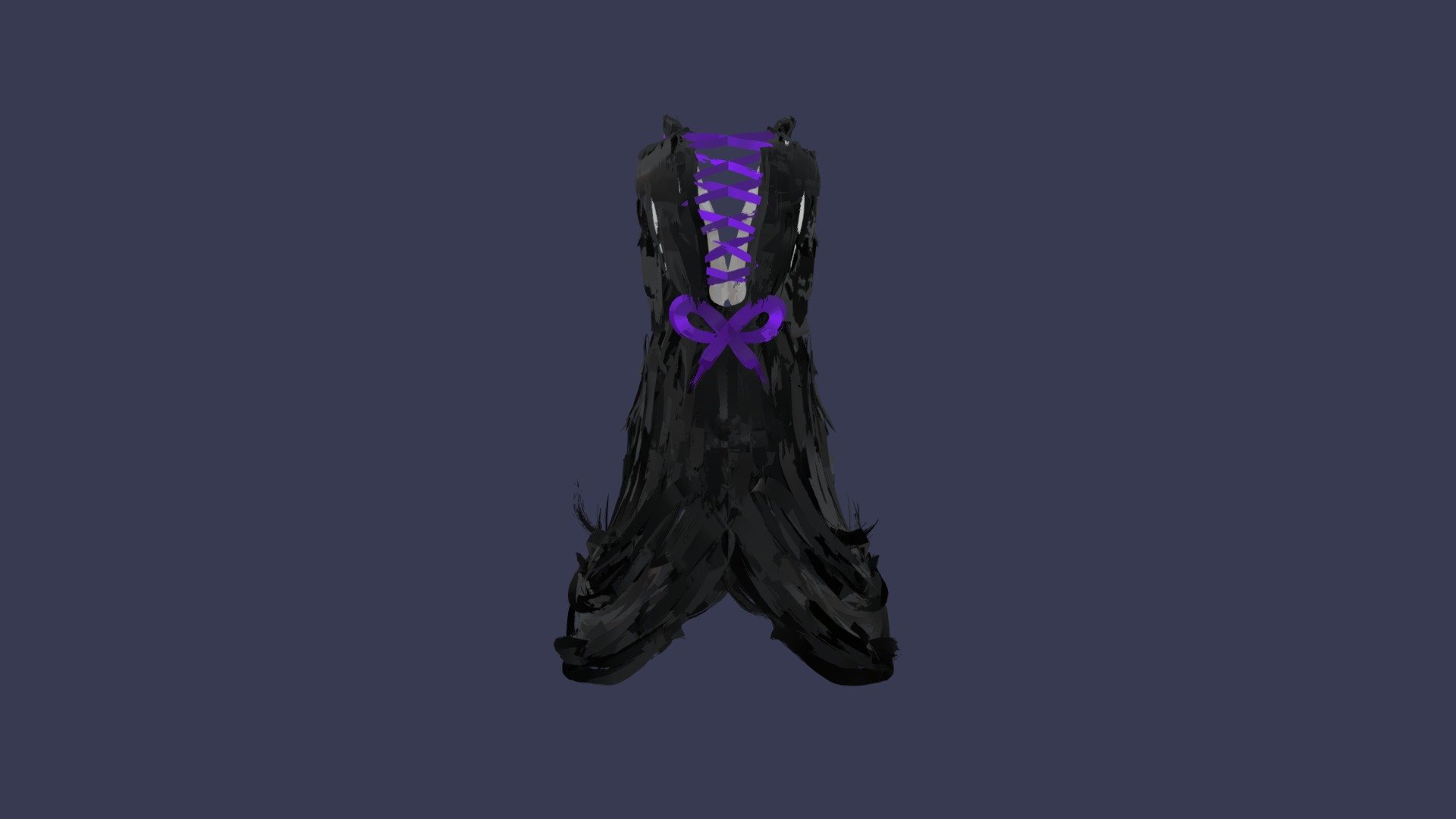 Robe queue de pie - Download Free 3D model by Liz (@mr.punichor) [4323568] - Sketchfab