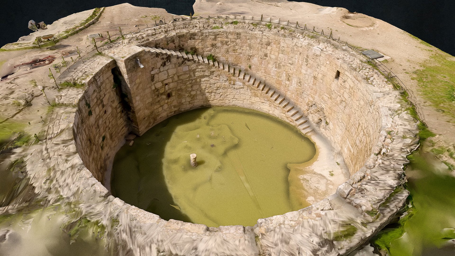 Cistern Citadel of Amman | JORDAN - 3D model by Arqueomodel3D ...