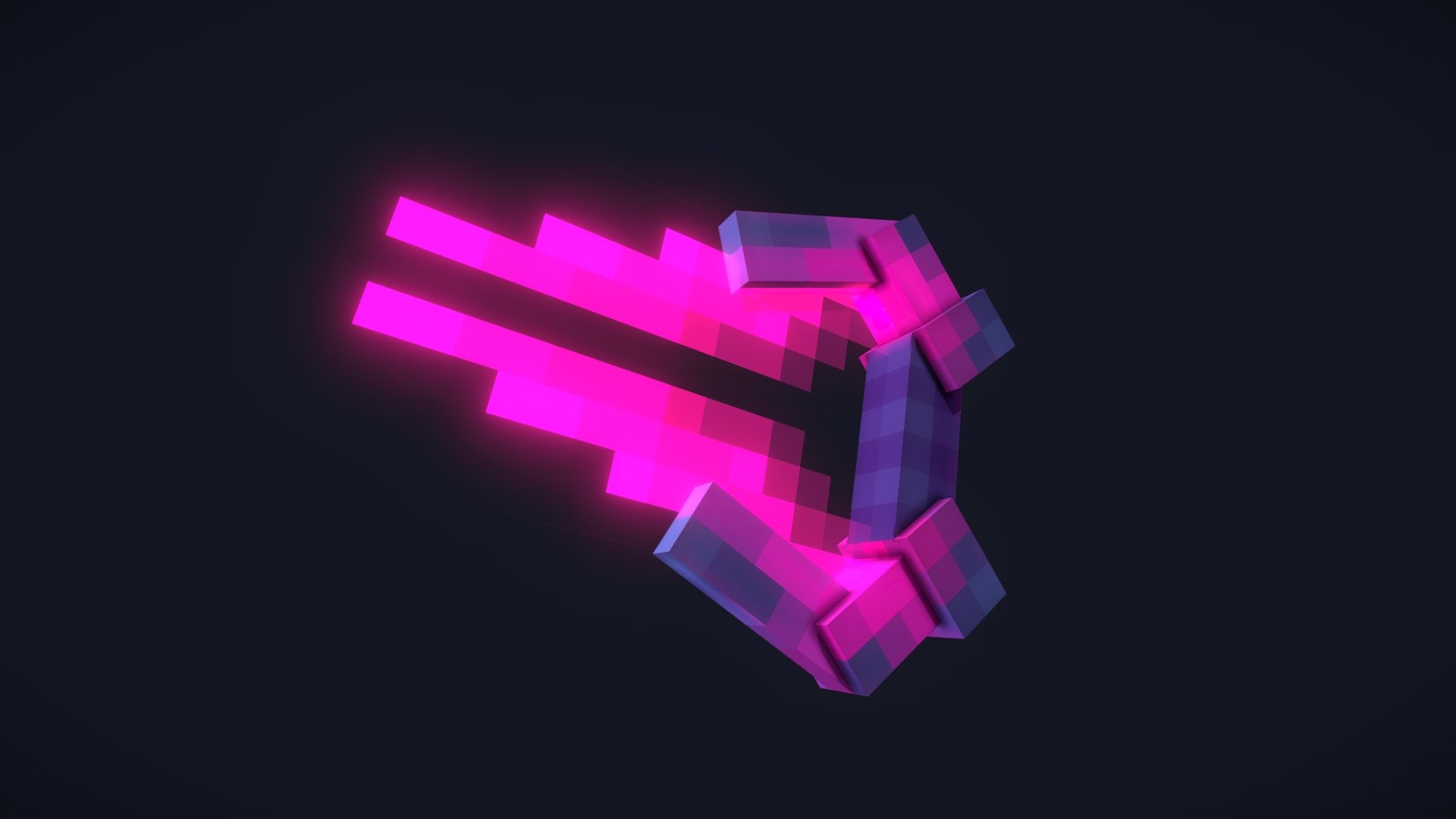 Retro wave sword - 3D model by MisterGriimm [4324086] - Sketchfab