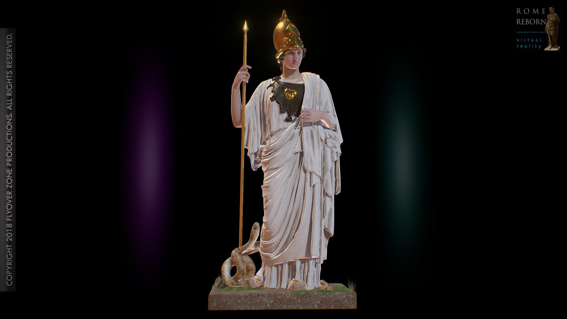 Athena - 3D model by Flyover Zone (@FlyoverZone) [432431b] - Sketchfab