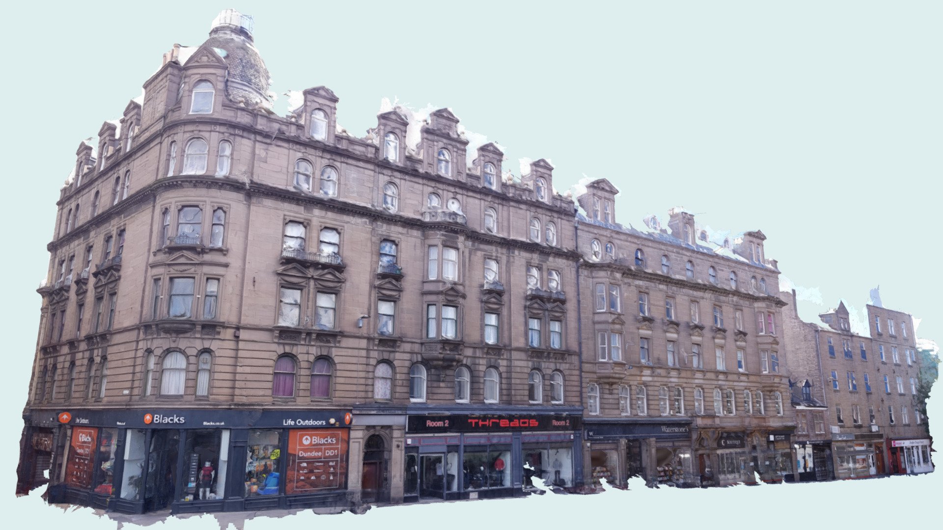 Dundee, city centre (Block D, Commercial) - Download Free 3D model by ...