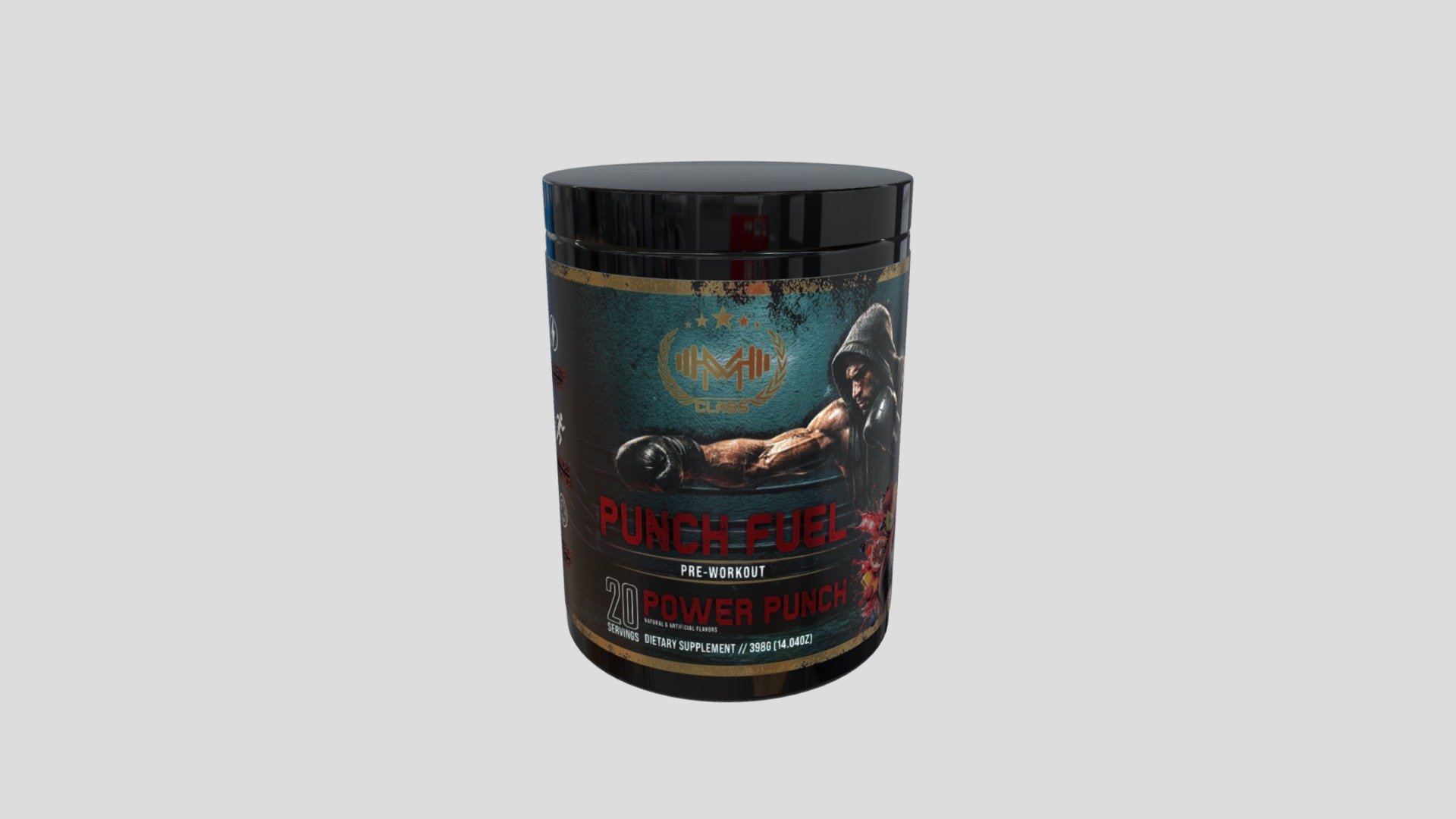 Punch Fuel 3D - 3D model by graphiklabz [43277d6] - Sketchfab
