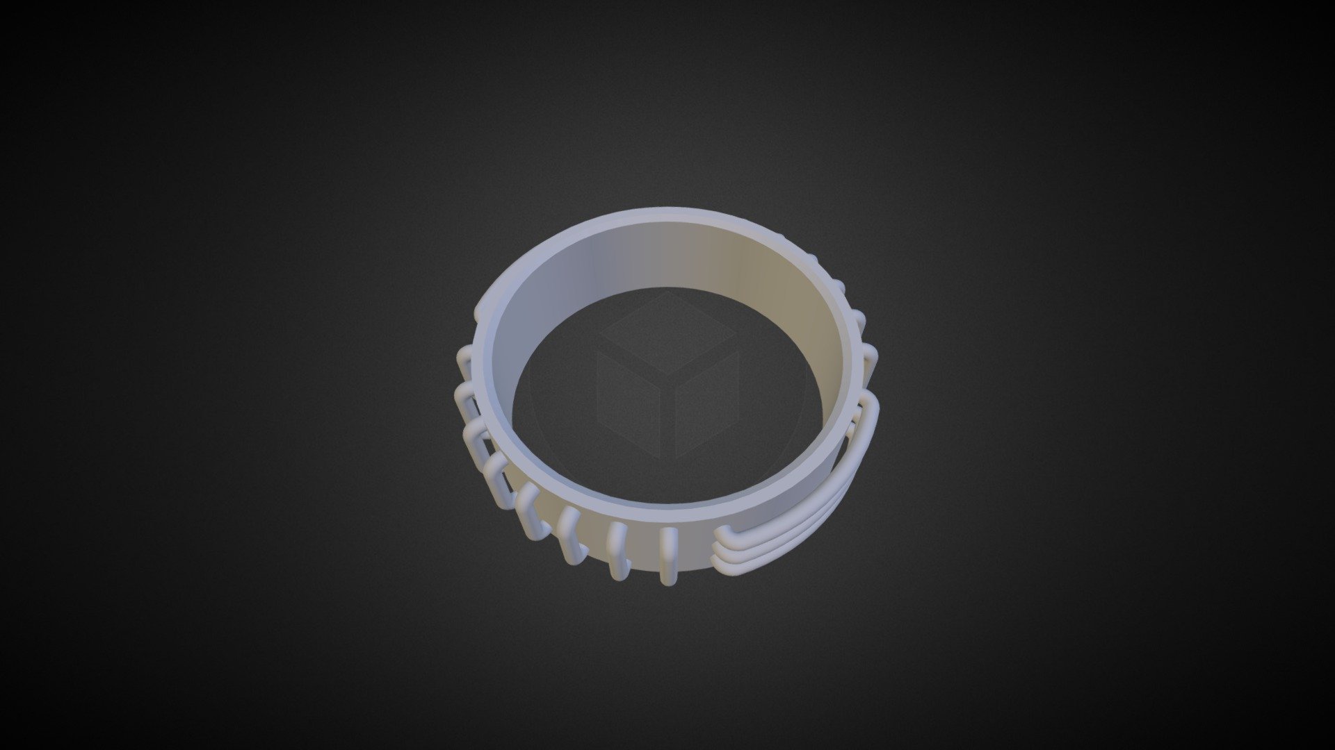 Sci-fi Ring - 3D model by negativespace [4327b2d] - Sketchfab
