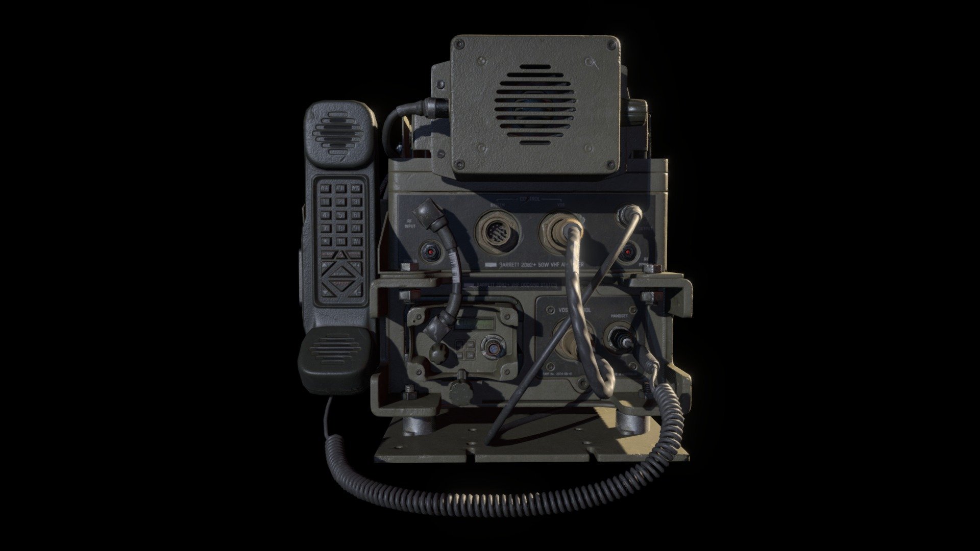 Barrett PRC-2082 Radiostation - 3D model by muszka_pietruszka [4328fcf ...