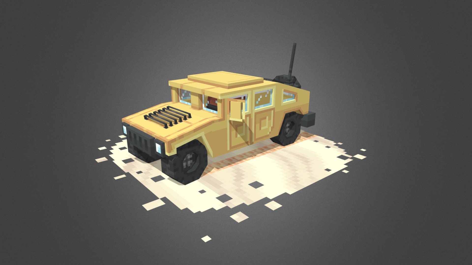 Humvee - 3D model by NatureBuilder [432918e] - Sketchfab