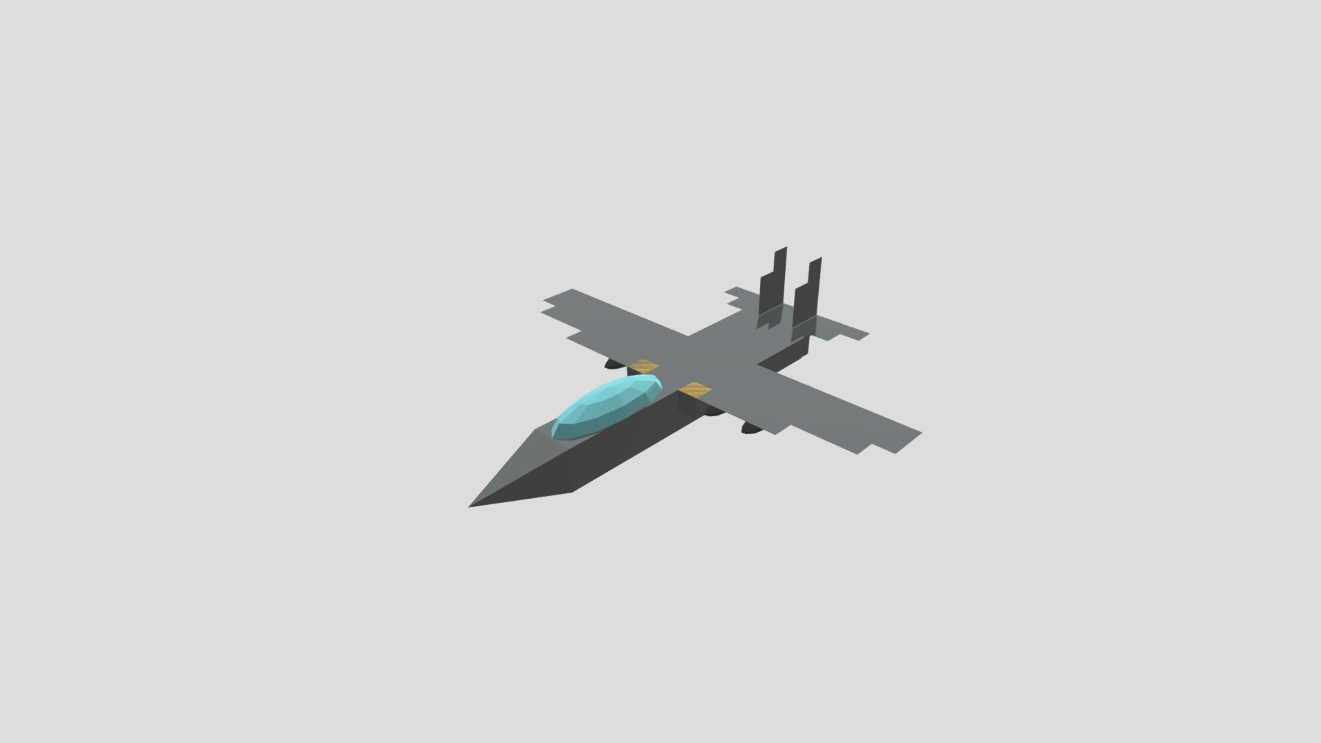 Jet - Download Free 3D model by DracTheZach [432d012] - Sketchfab