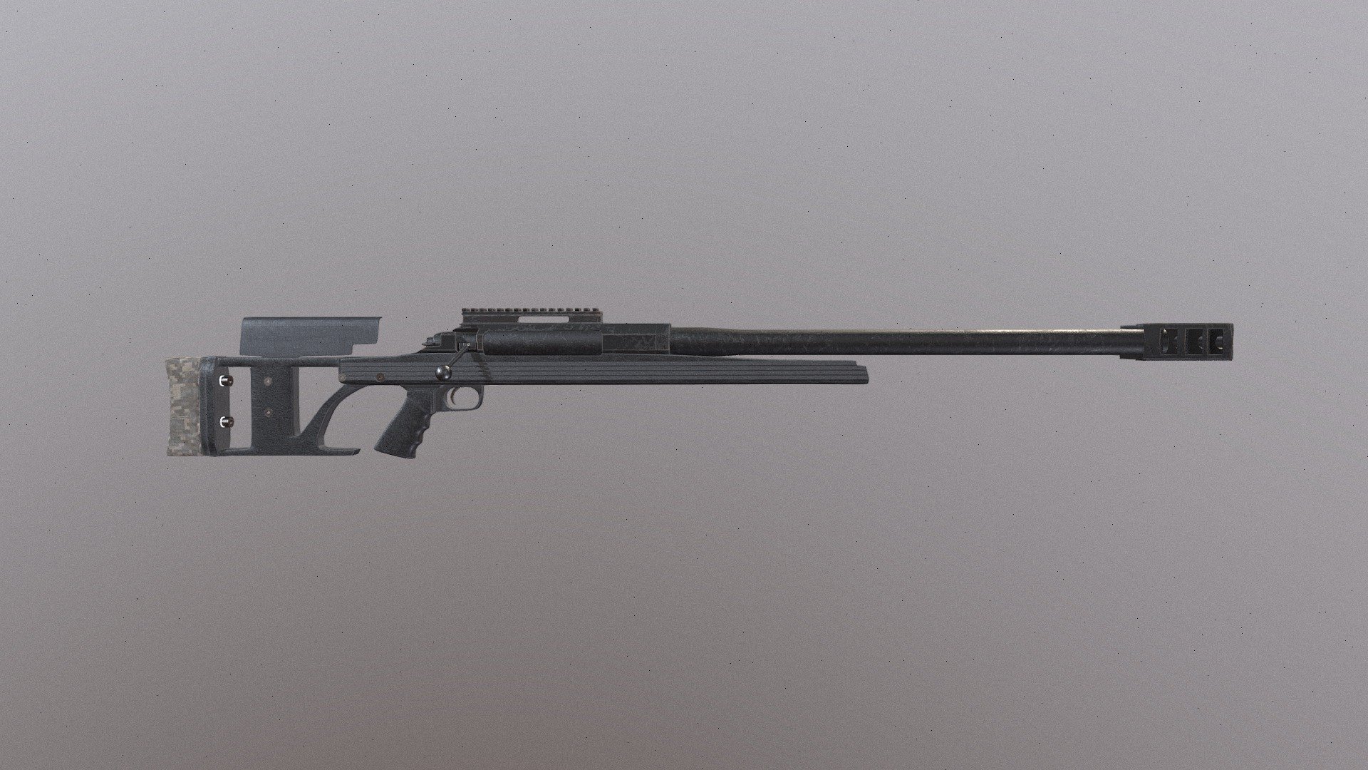 AR-50 .50 BMG Sniper Rifle - Download Free 3D model by moaazhesham7 ...