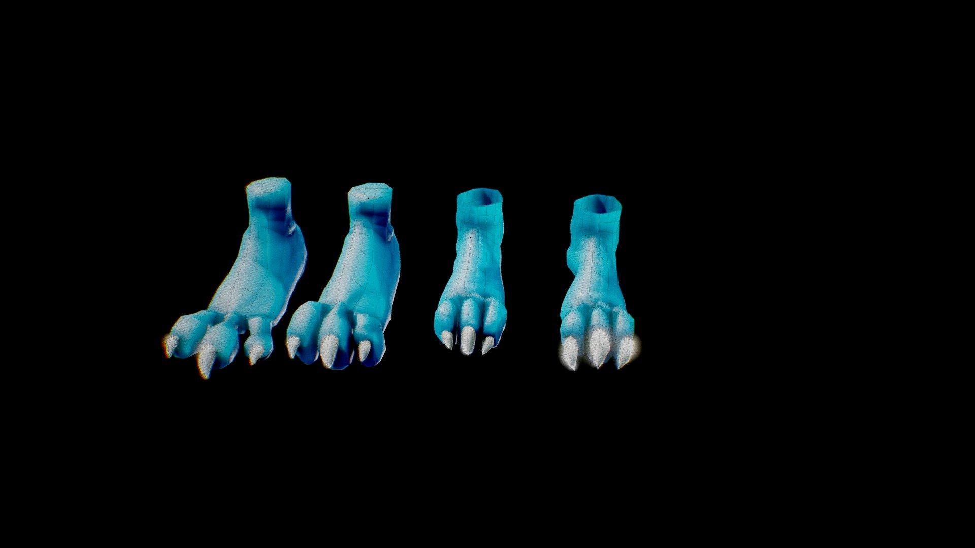 furry Foot practice - Download Free 3D model by doorbin (@woodland.mid ...