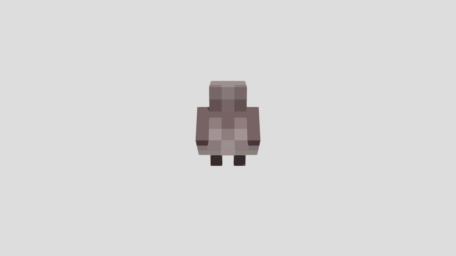 Minecraft - Robin - 3D model by Feebelle [43306c3] - Sketchfab