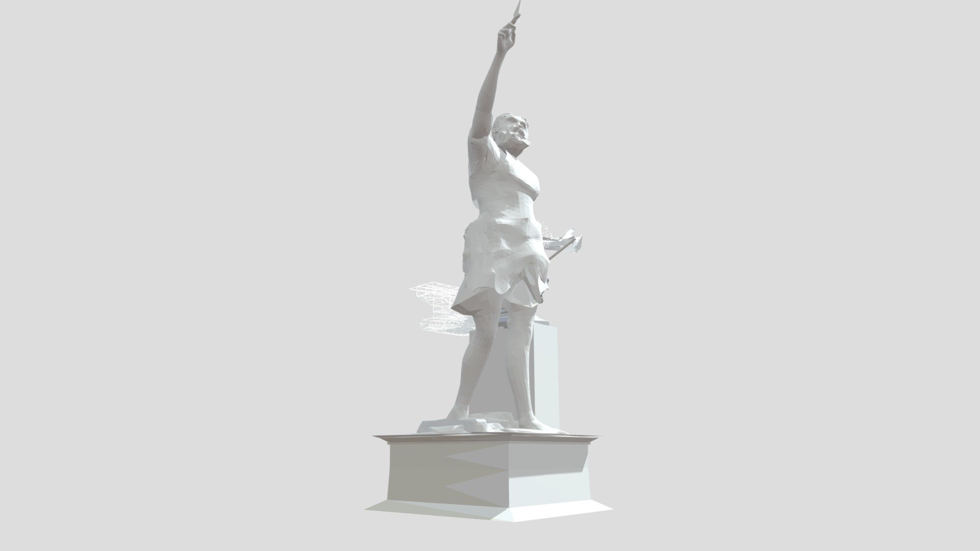 Vulcan Statue, Birmingham, Alabama. - Download Free 3D model by grocks ...