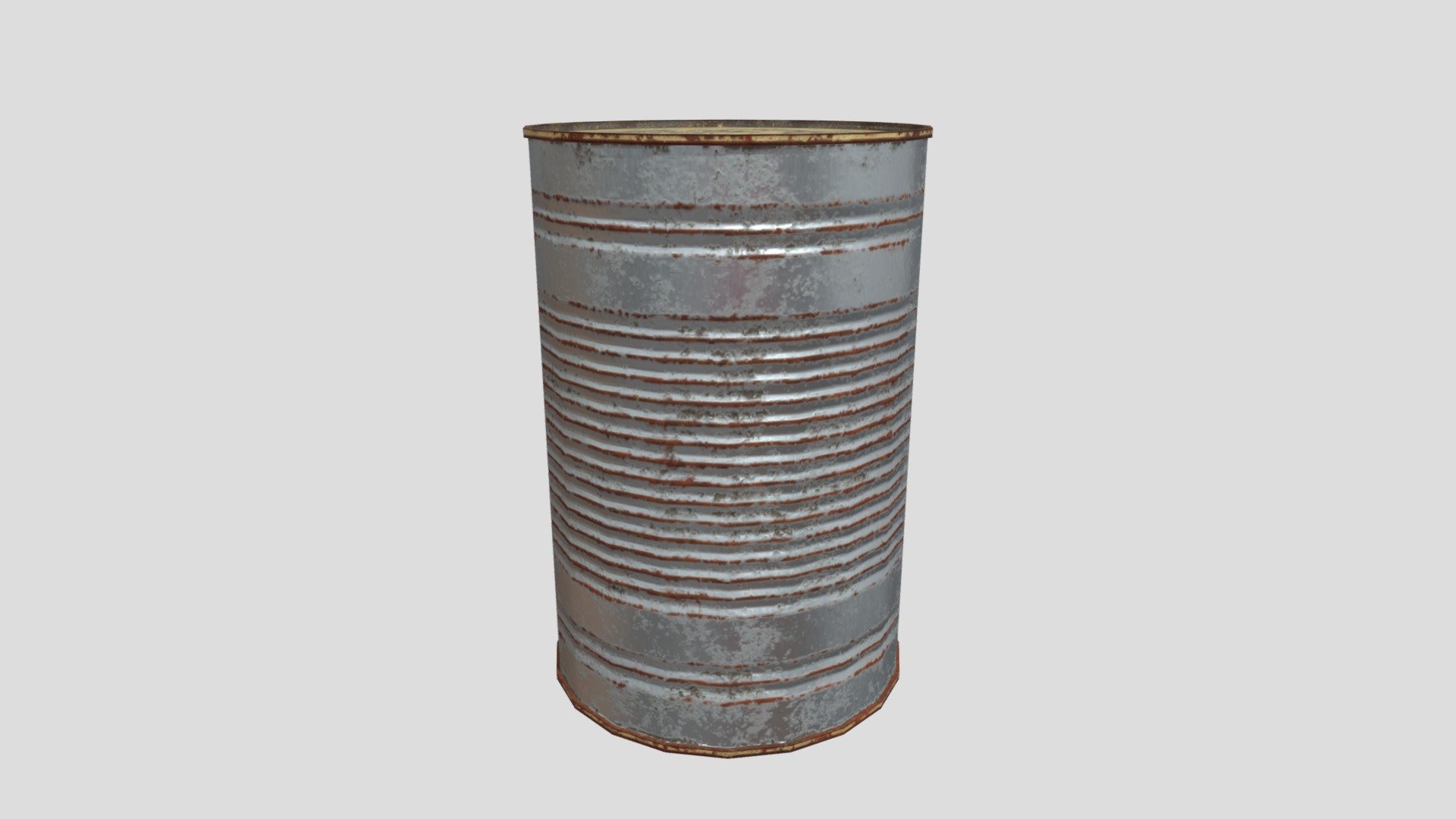 Low poly can - 3D model by JasonB (@YasoonB) [4334020] - Sketchfab