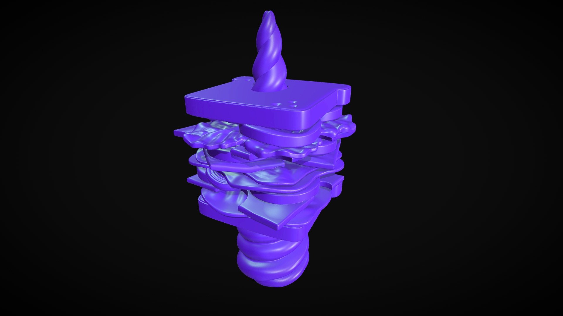 Unicorn Sadwich - 3D model by paburoviii [4334407] - Sketchfab