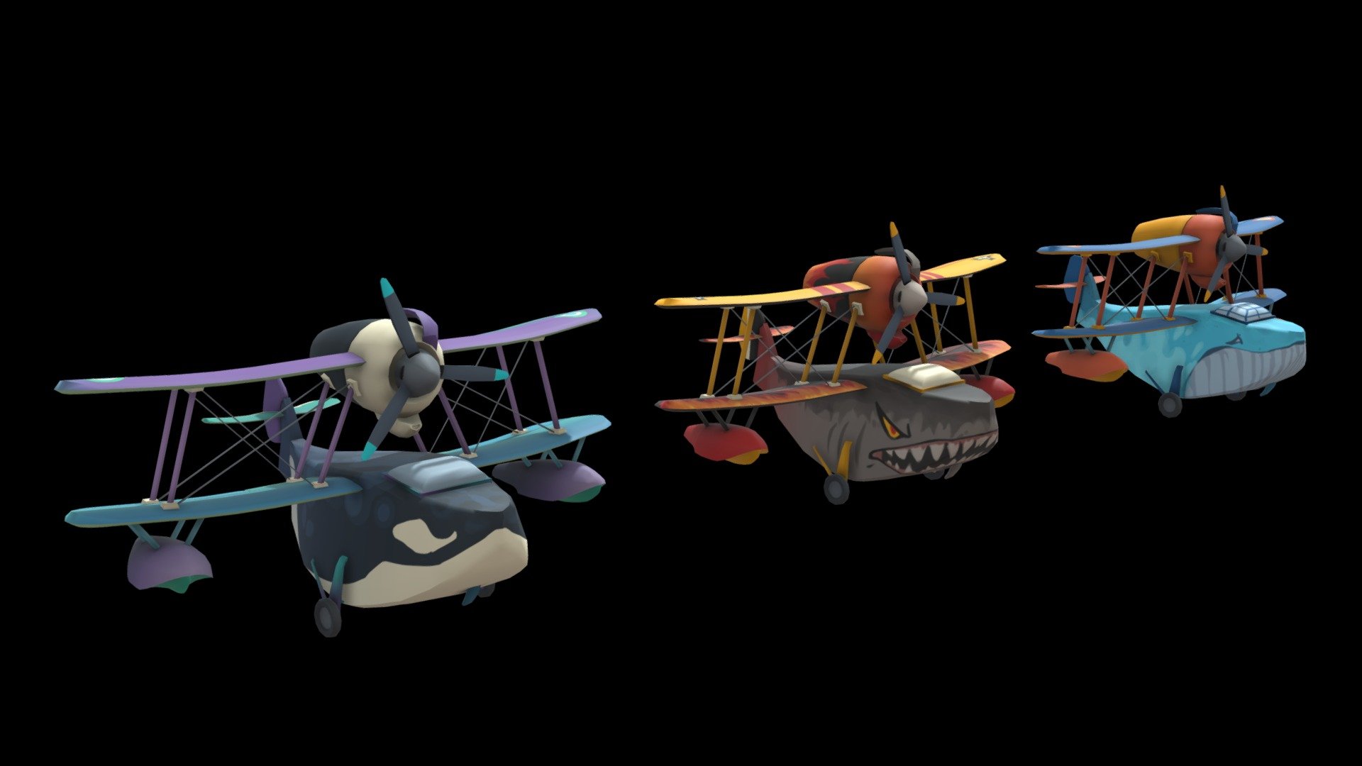 Flying Circus [WIP] - Game Art 1 - 3D model by Huyen Dieu Nguyen ...