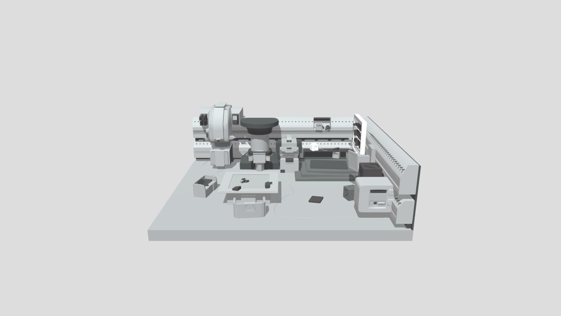 laboratory of Equipments - 3D model by Neberta [4334e2c] - Sketchfab