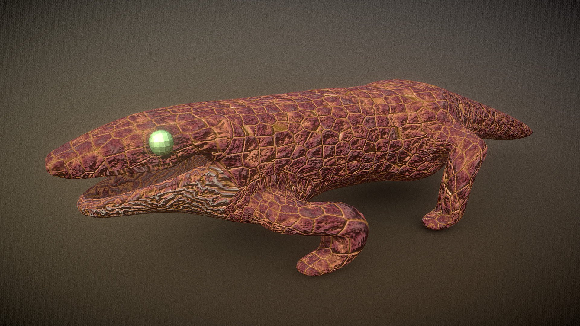 Ichthyostega - 3D model by JD Web Programmer (@jdwebprogrammer ...