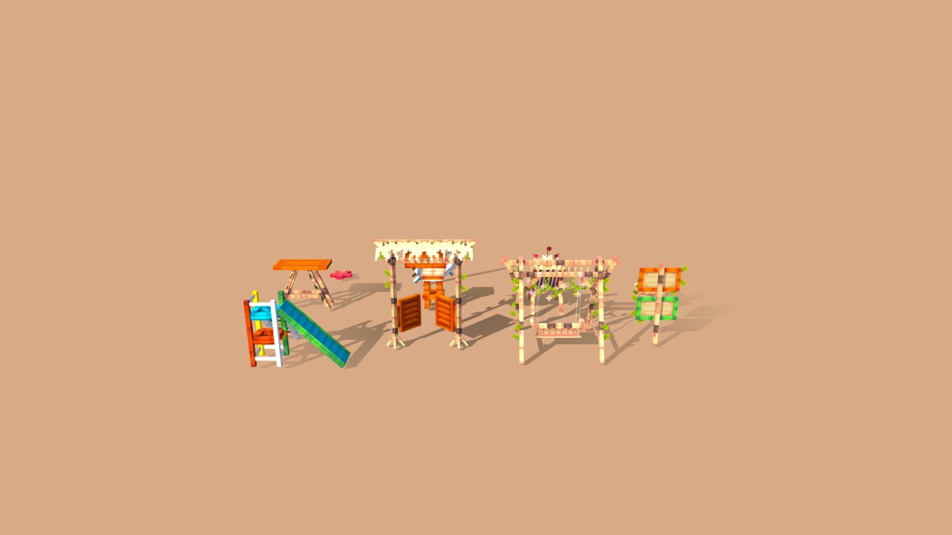 Hawaii Pack - 3D model by yigiithakann [4336e39] - Sketchfab