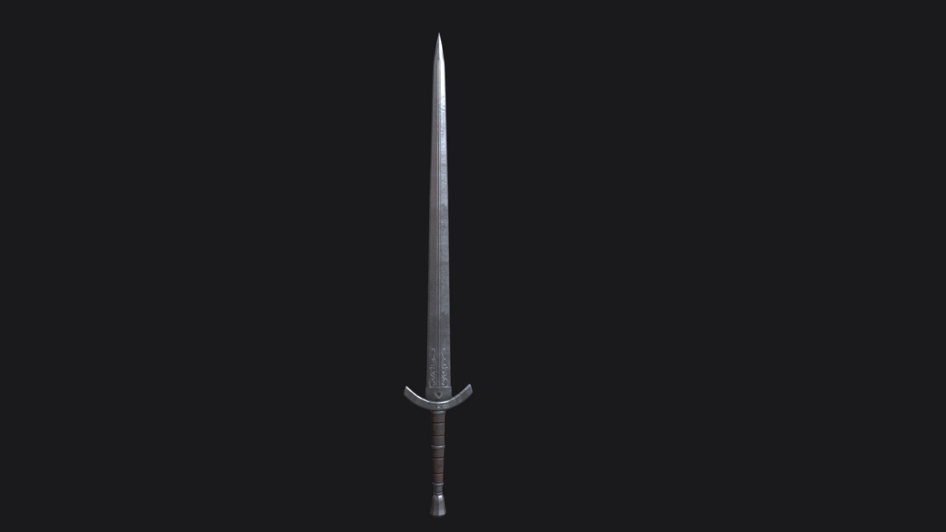 Medieval Greatsword - 3D model by AdamLembo [4336e51] - Sketchfab