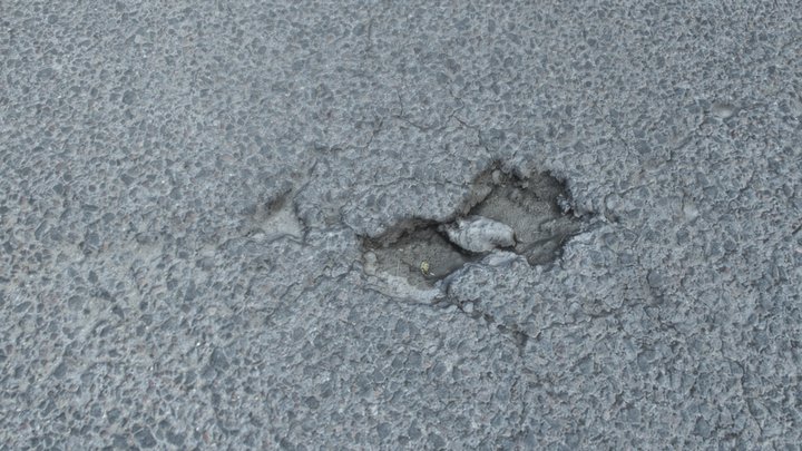Pothole 3D models - Sketchfab