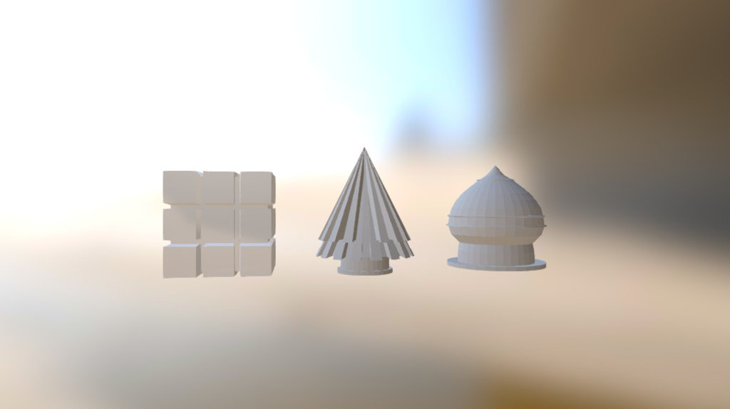 Blender Exercise1 - 3D model by letsbelions [433b450] - Sketchfab