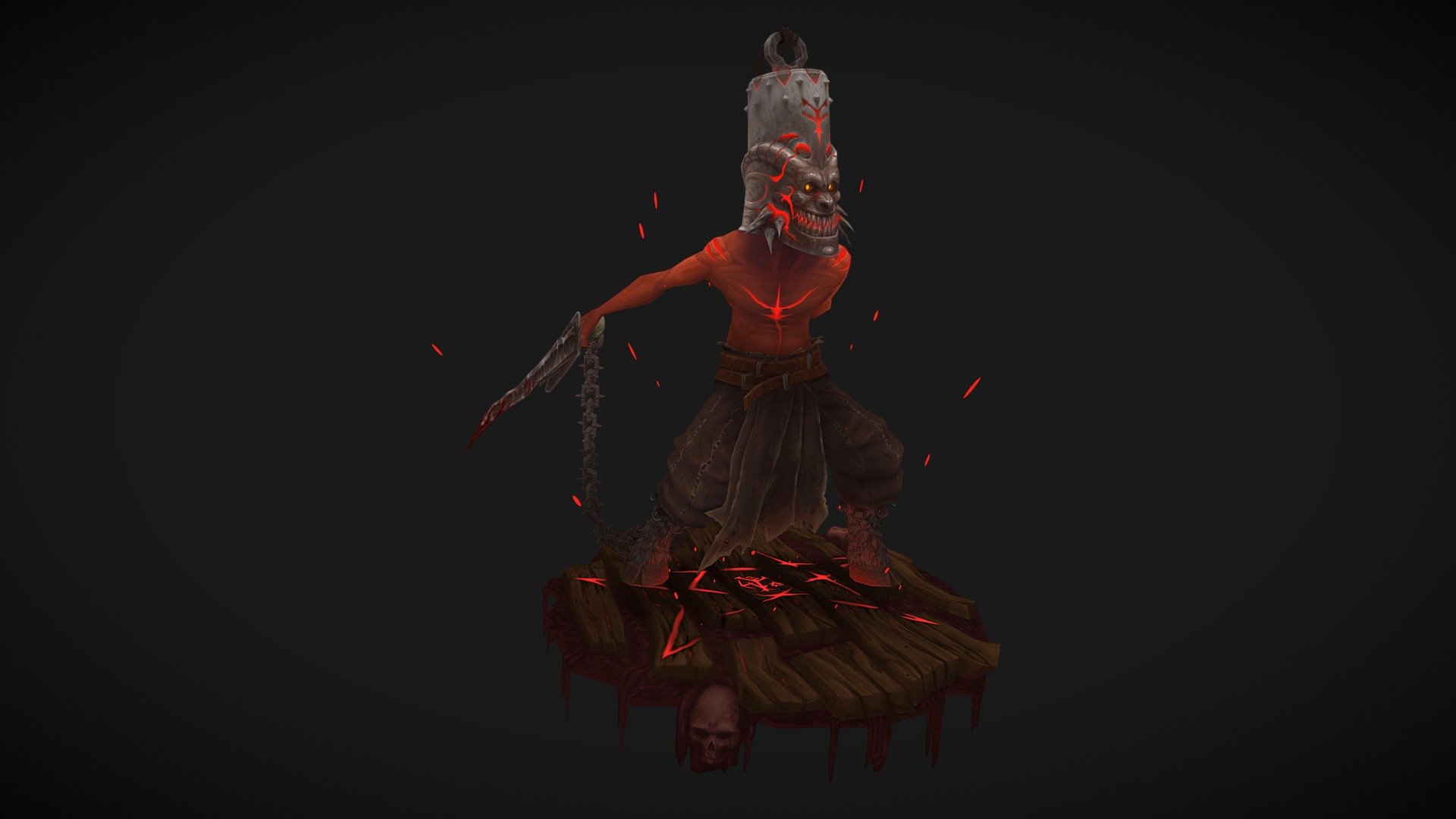 Blood Demon - 3D model by László Hackl (@Babbo) [433d19c] - Sketchfab