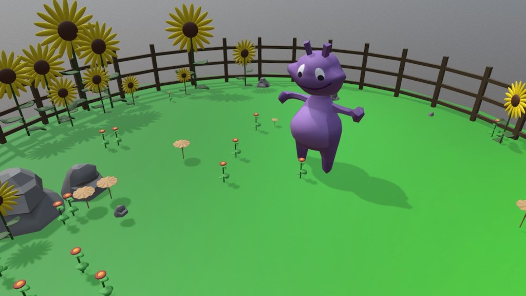 Monster Garden Finnish - 3D model by benesl [433e39b] - Sketchfab