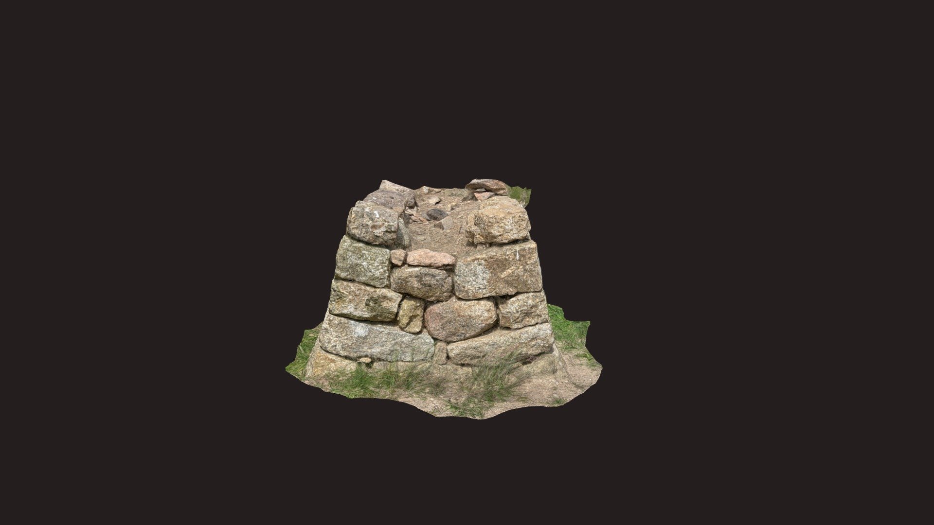 Cornish Hedge End - Download Free 3D model by MelanieFrankell [433ecc8 ...