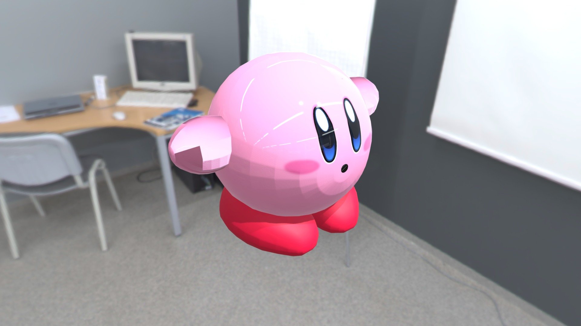 Kirby - Download Free 3D model by Moo king (@Suz_Moo_King) [433f1f7 ...