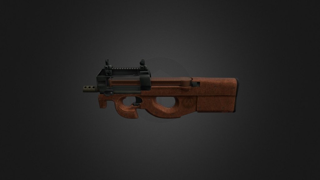 P90 | Leather - 3D model by krakencommunity [433fcf8] - Sketchfab