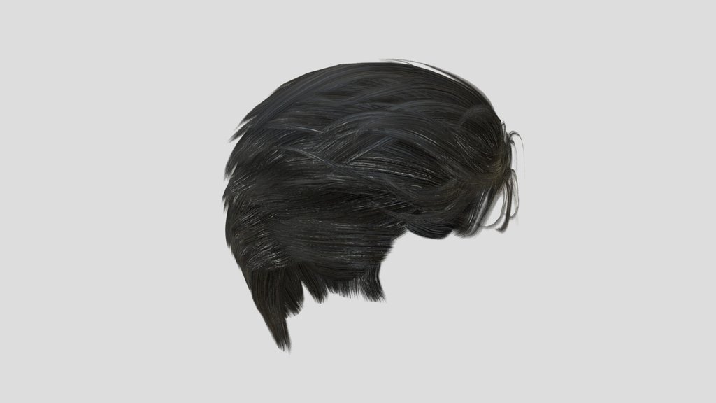 Hair Reference - A 3D model collection by oliverporridge - Sketchfab